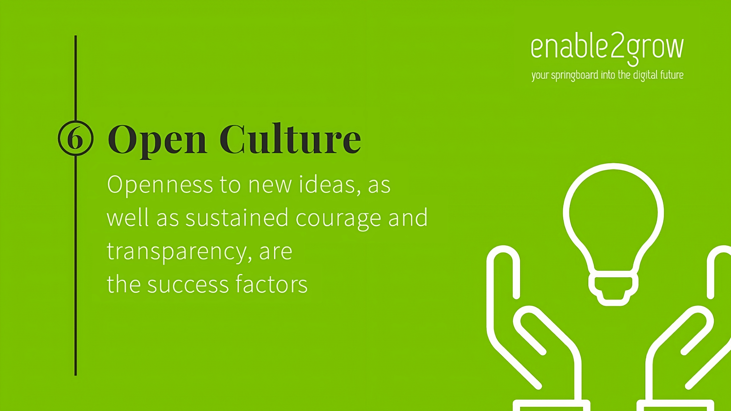 Open to new ideas is the key for corporate culture success – The Golden ...